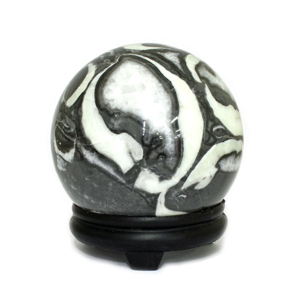 SHELL JASPER SPHERE 10CM – All About Beads